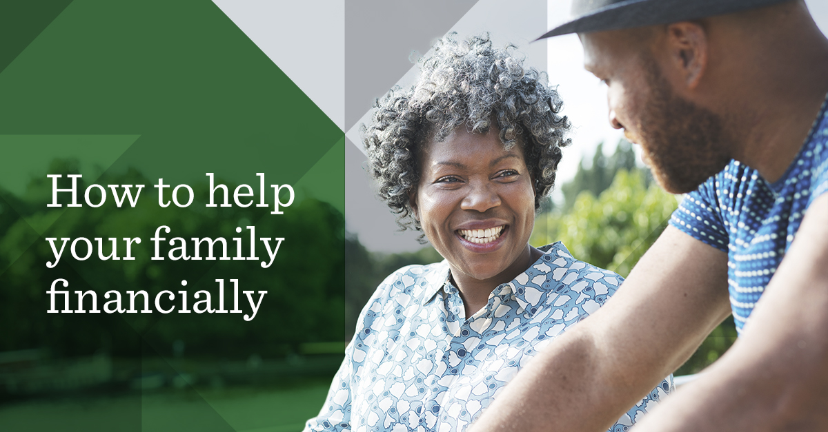 How to help your family financially | Quilter