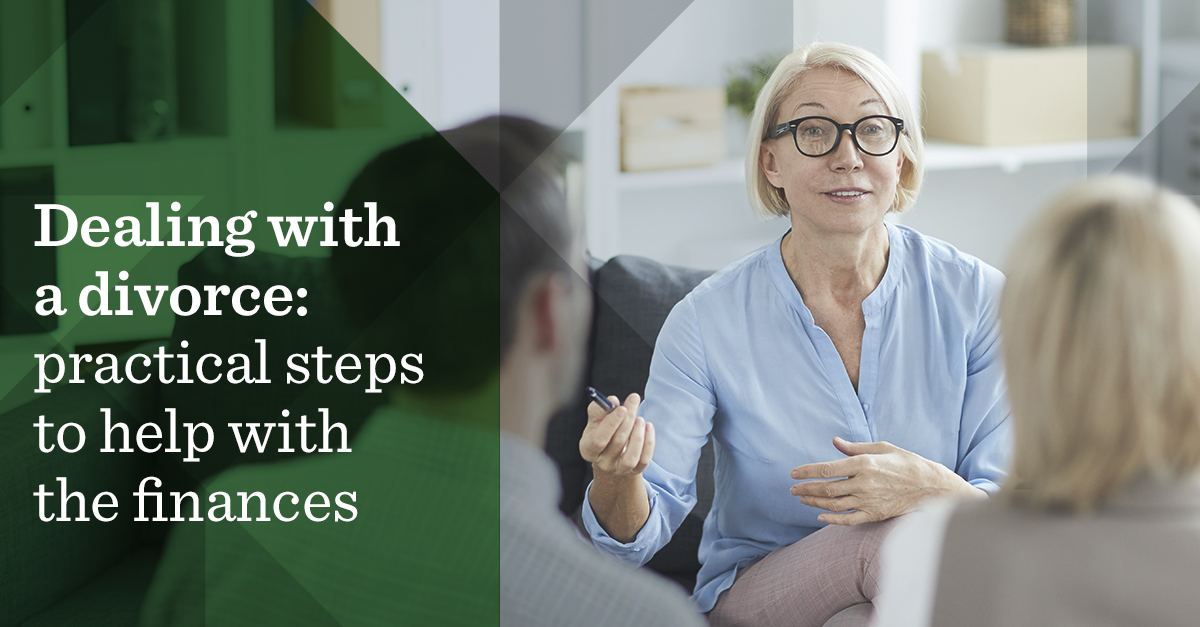 Dealing with a divorce: practical steps to help with the finances | Quilter