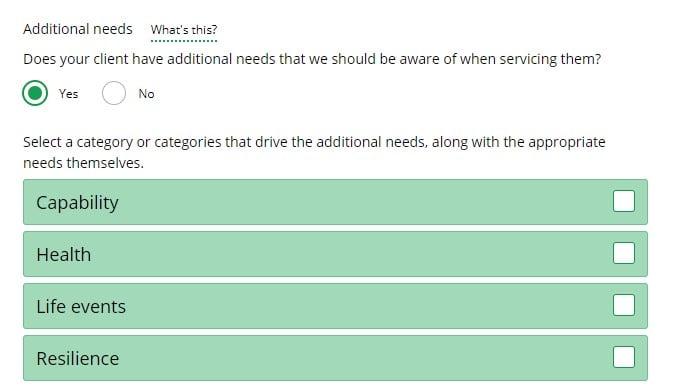 How to let us know when your clients need additional support | Quilter